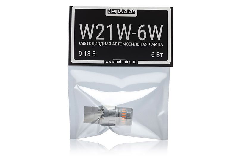 Светодиодная автолампа W21W-6W